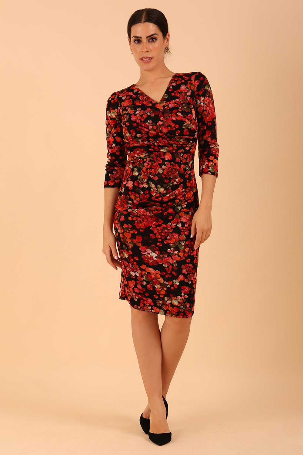 Morello Print Dress – DivaCatwalk.com